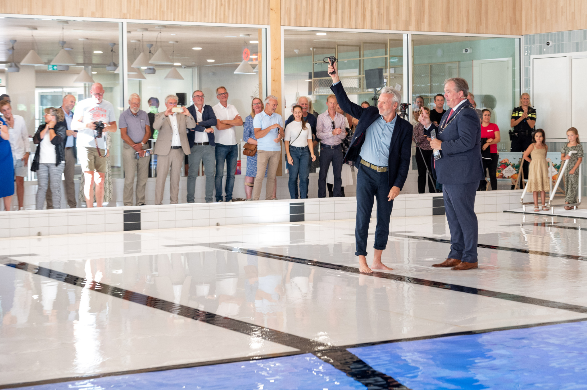 Feestelijke opening van sportcentrum De Beeck - Sportcentrum De Beeck